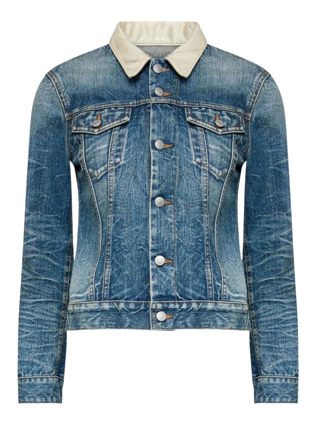 MAISON MARGIELA Mm6 Maison Margiela Denim Cropped Jacket